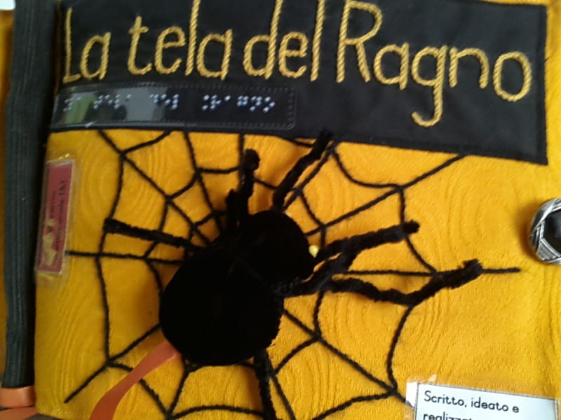 La tela del ragno - Libri Tattili Illustrati